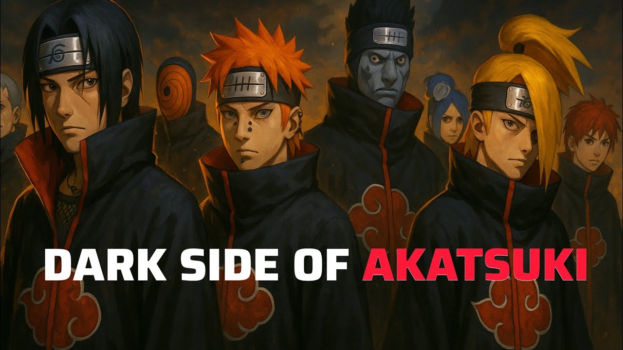 Dark Side of Akatsuki 🖤 #naruto #anime #akatsuki - YouTube