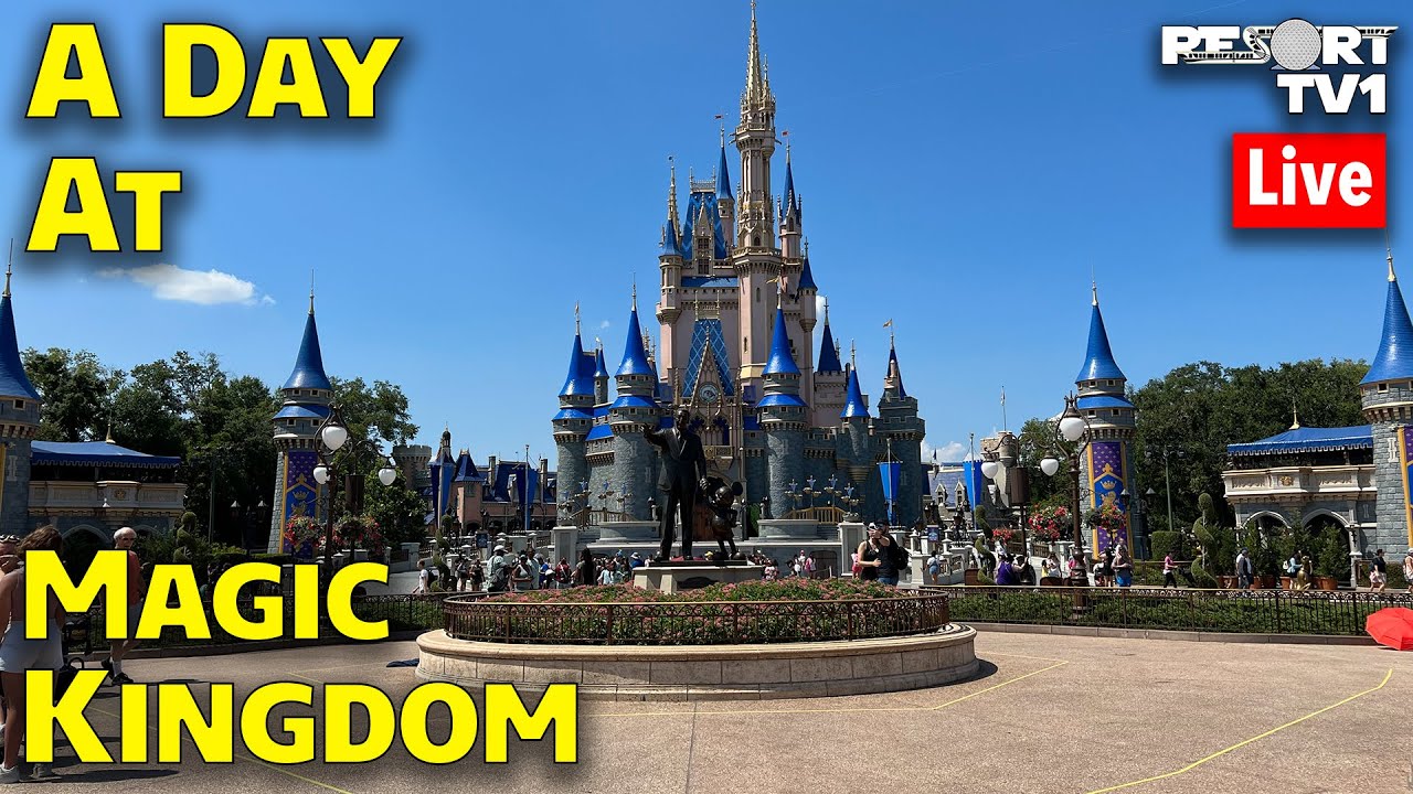 🔴Live: A Day at Magic Kingdom - Long Stream - Walt Disney World - 7-15 ...