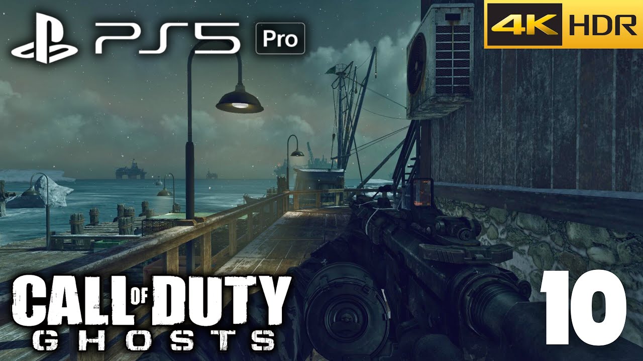 CALL OF DUTY GHOSTS PS5 PRO - ATLAS FALLS - Gameplay - Walkthrough Part ...