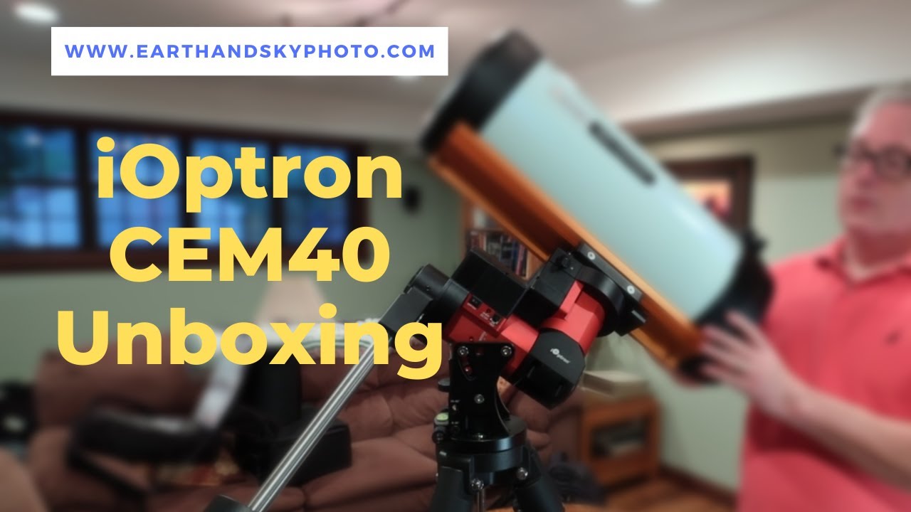 iOptron CEM40 Unboxing - YouTube