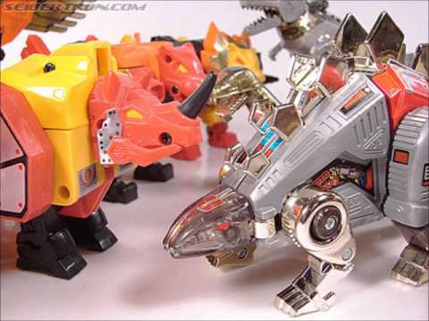 Transformers G1 Dinobots VS Predacons - YouTube