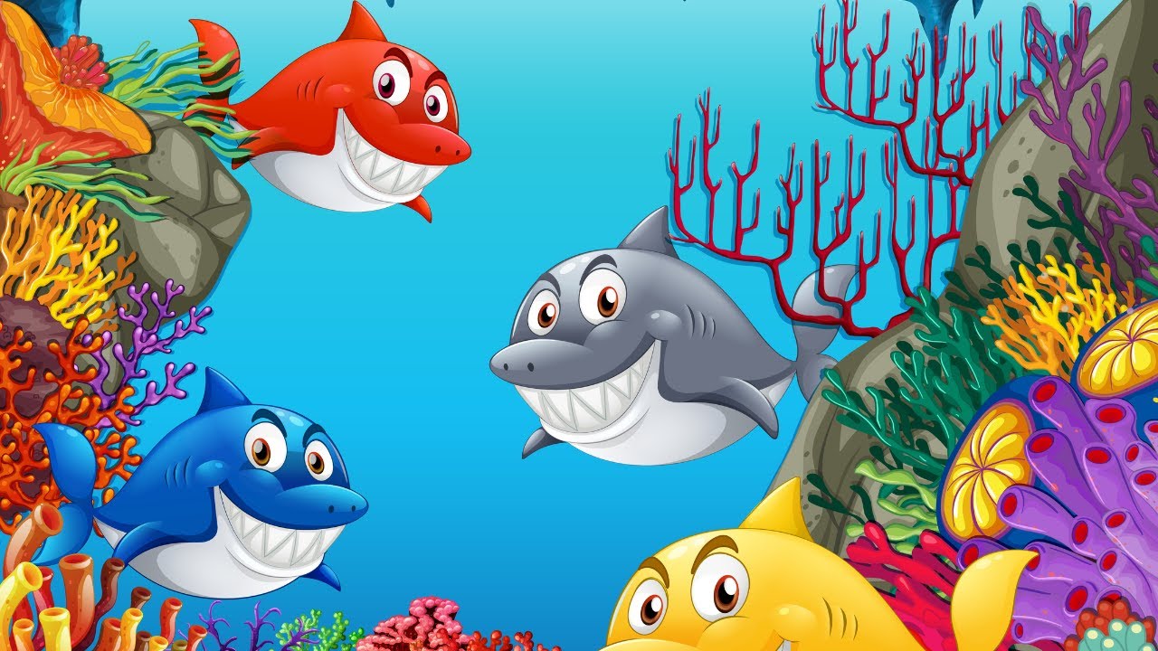 Baby Shark Do Do Do And More | Baby Shark Poem For Kids | Preschool ...