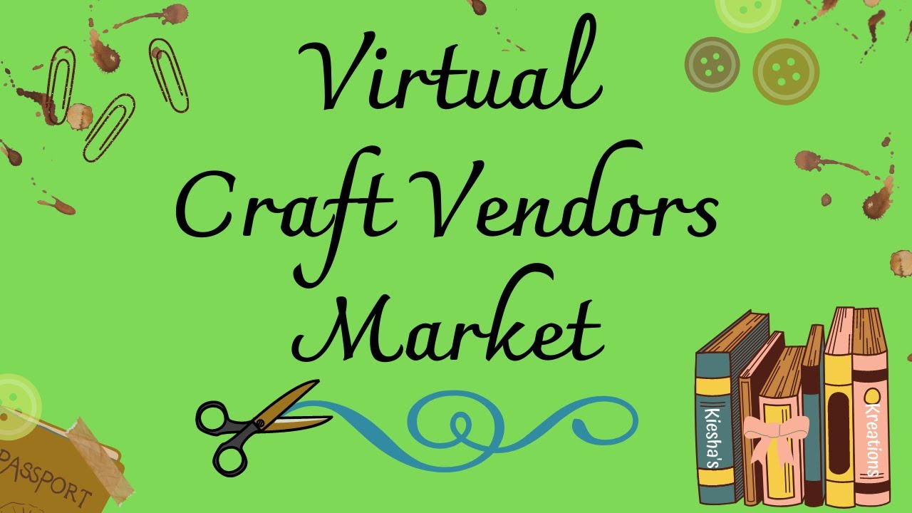 Virtual Craft Vendors Market | SAT NOV. 23 - YouTube