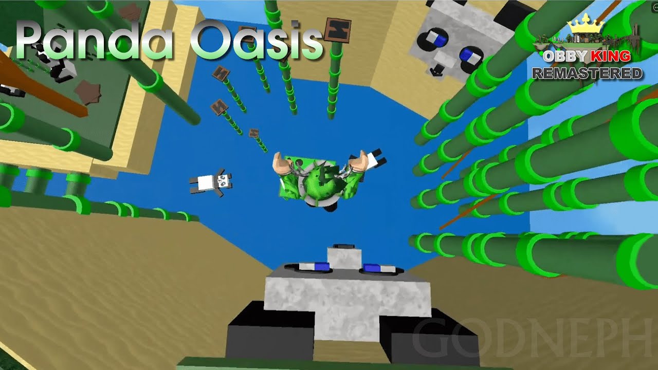 Panda Oasis {Roblox Obby King Remastered} - YouTube