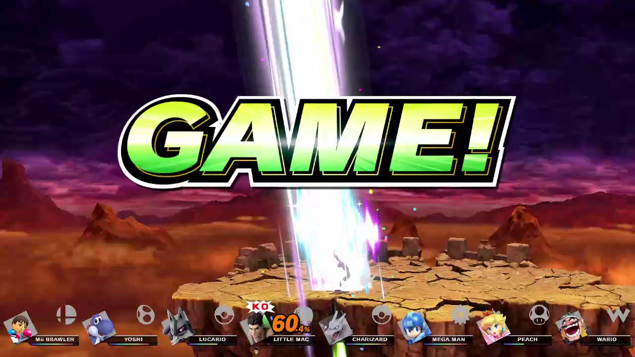 Super Smash Bros Ultimate 8 Player CPU Battle on Find Mii Omega Form ...