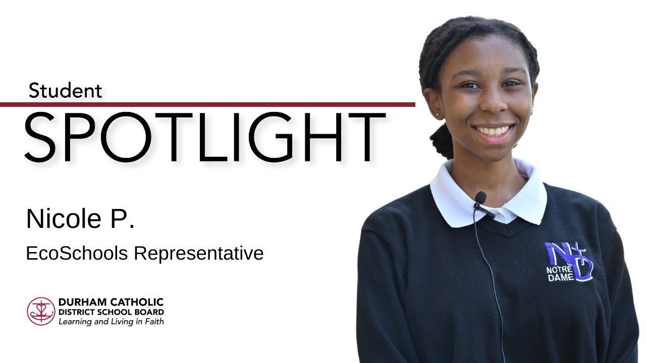 DCDSB Student Spotlight - Nicole P. - YouTube