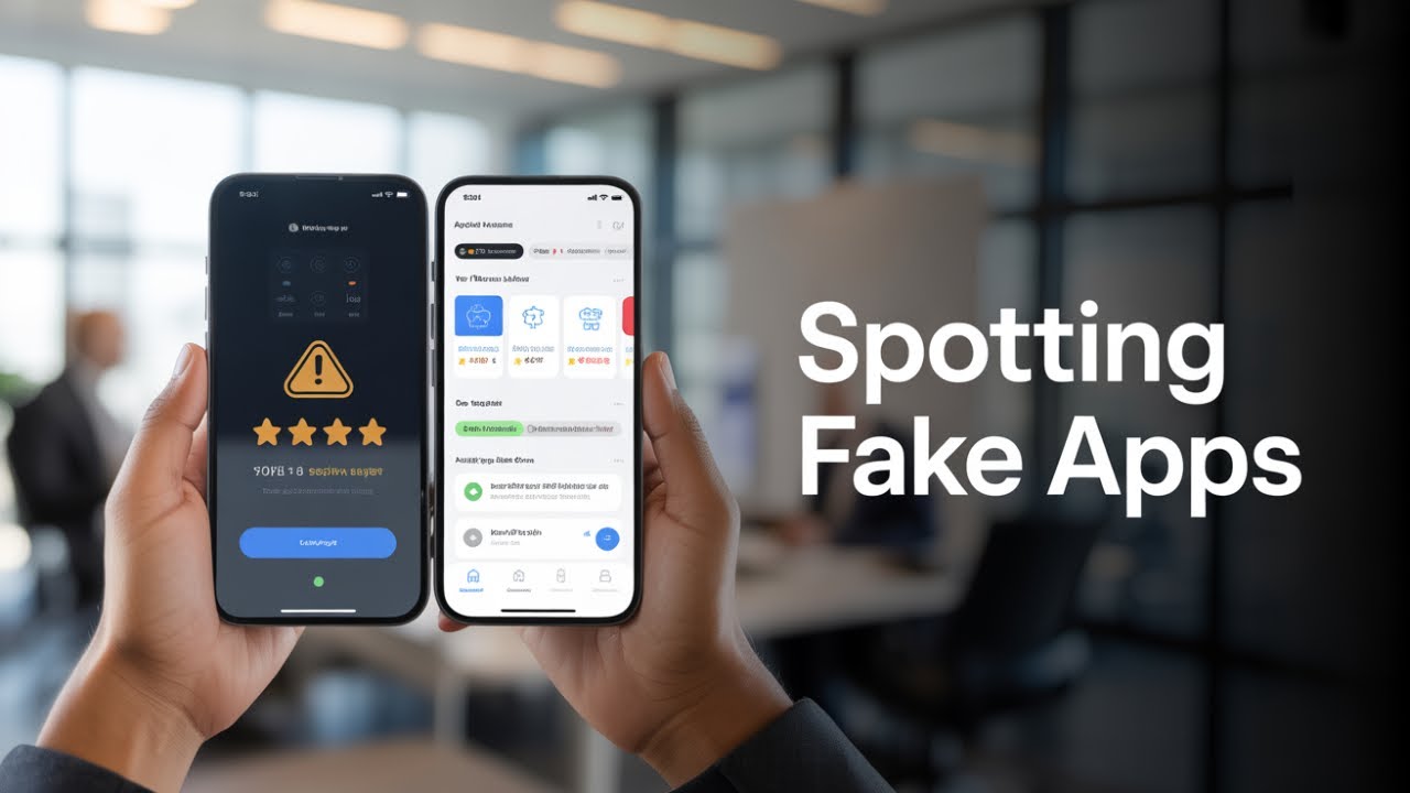 How To Spot Fake Apps Before They Steal Your Data - YouTube