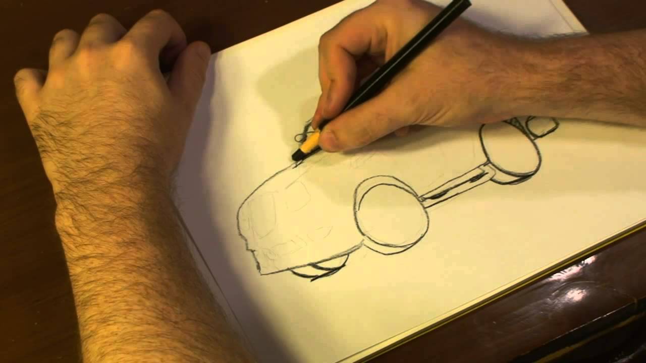 How to Draw a 2007 Escalade - YouTube