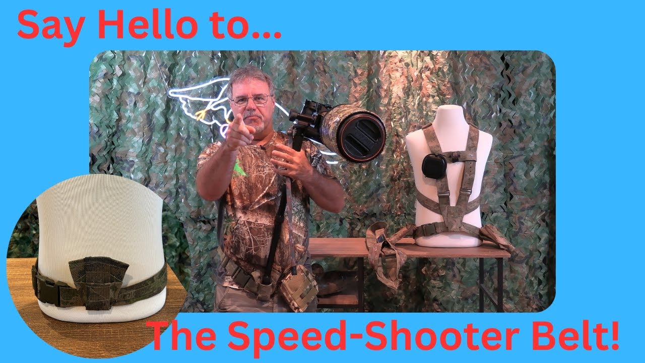 Speed-shooter Photography Harness System - Stand Alone Belt - YouTube