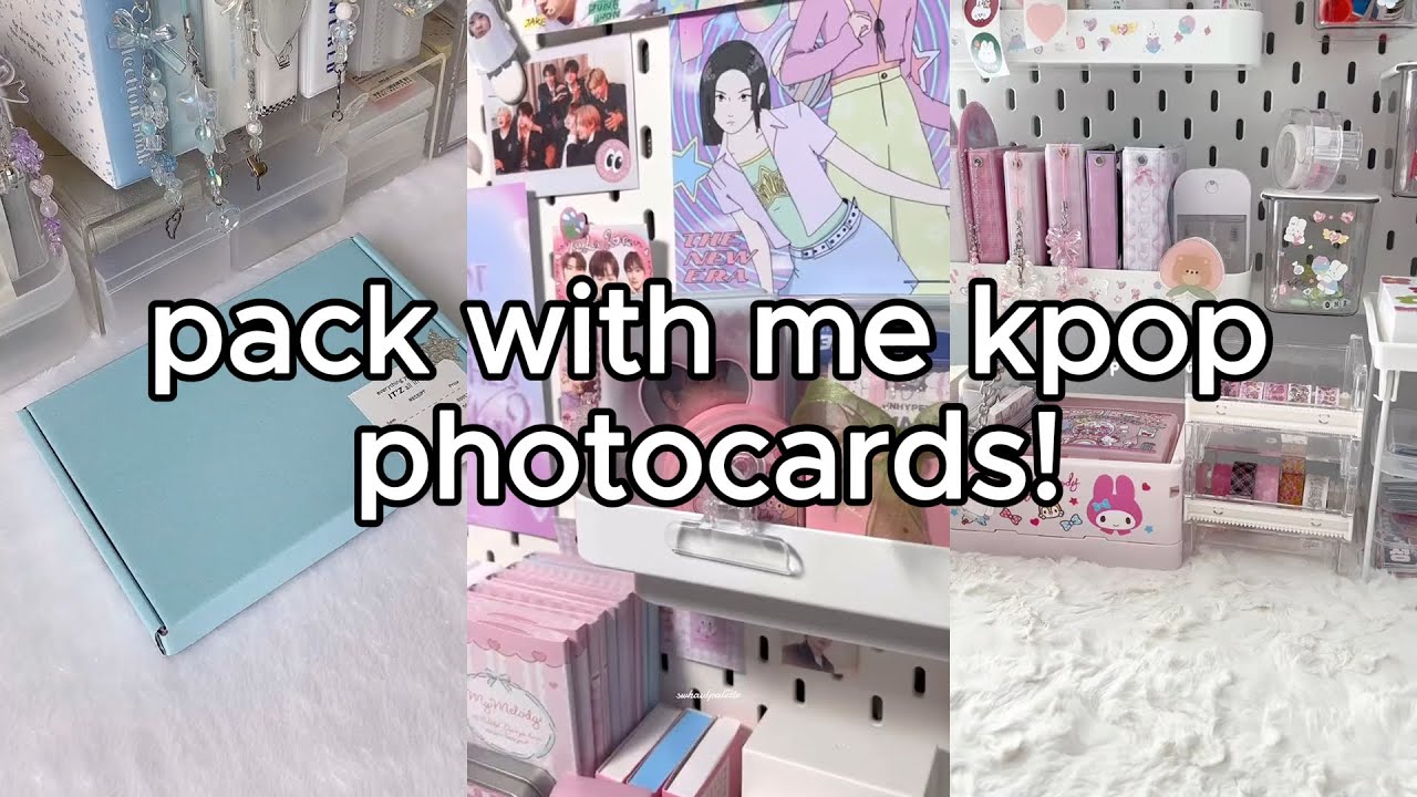 🌟🩷Packing KPOP Photocards! || ASMR TikToks Compilation || Part 14 ...