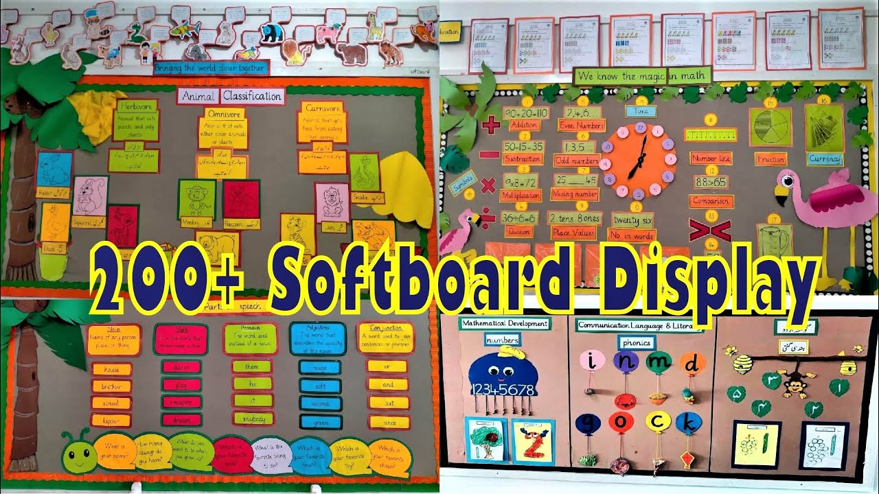 200+ Board decoration ideas for school, notice board decoration ideas ...