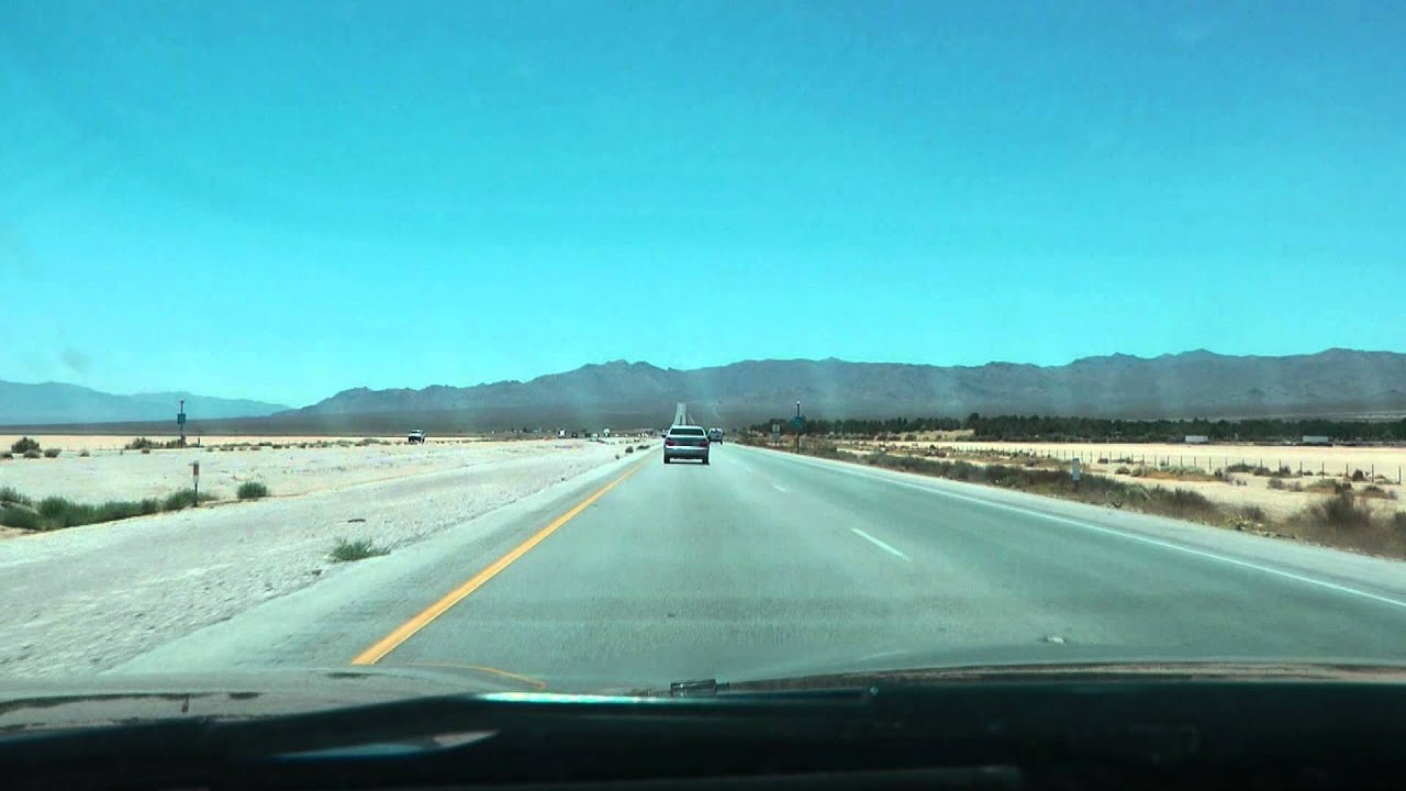 Interstate 15, the Mojave Freeway - YouTube