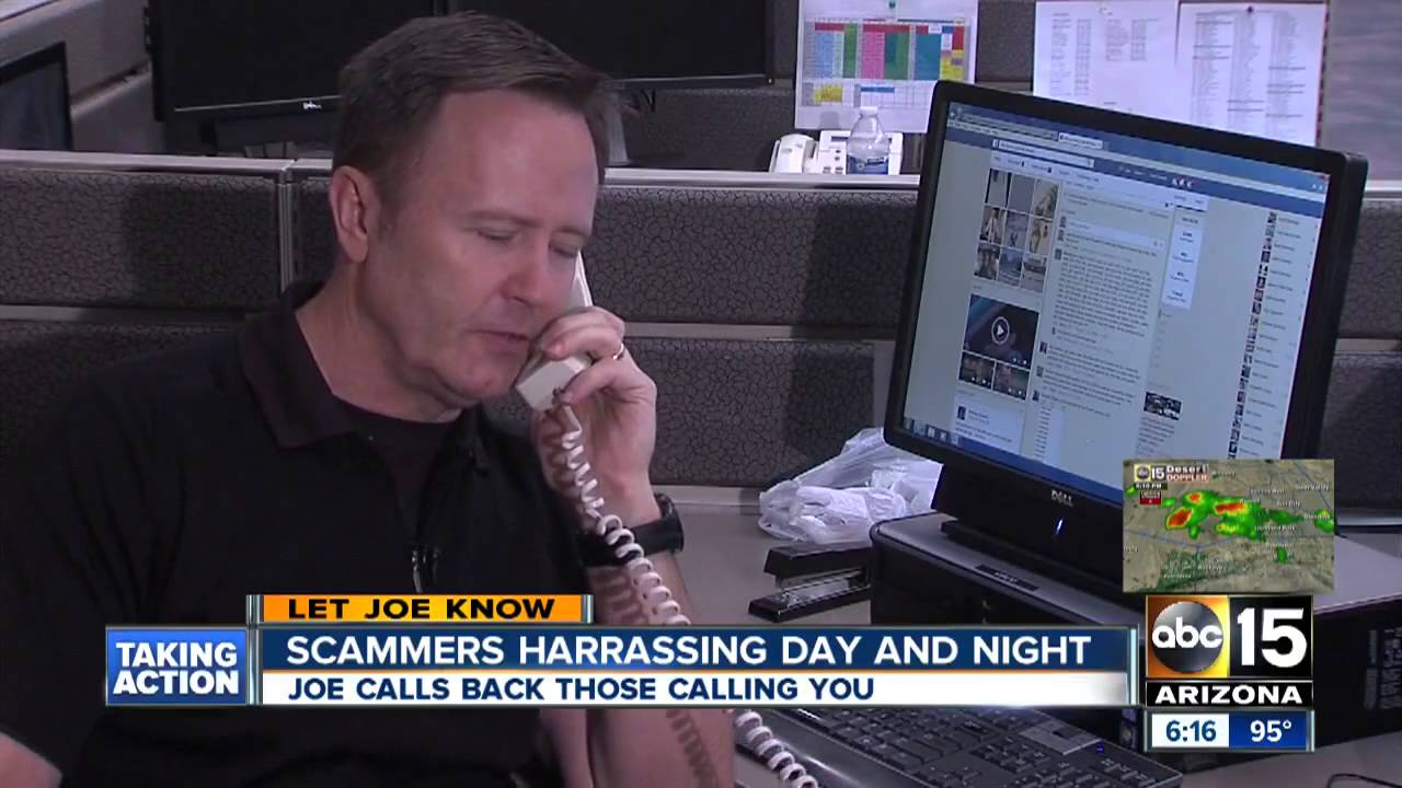 Joe confronts scammers who've been calling you - YouTube