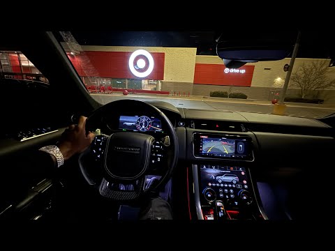 Range Rover SVR 12AM TARGET RUN (POV)