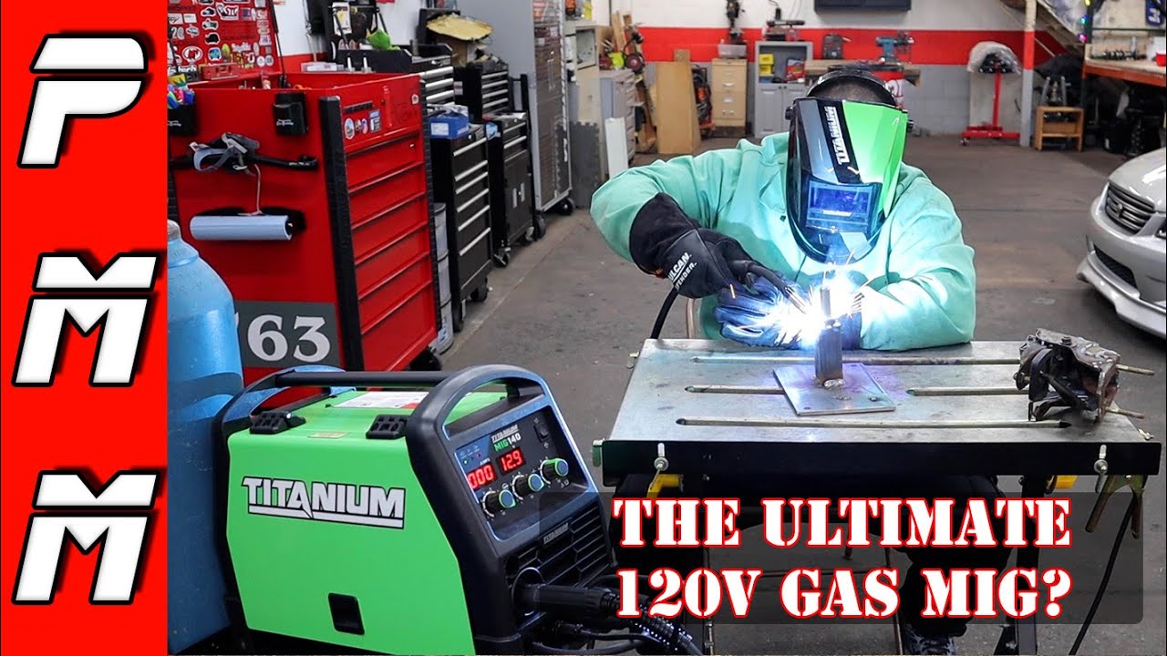 Harbor Freight Titanium MIG 140 Review | The ultimate 120V gas MIG for ...
