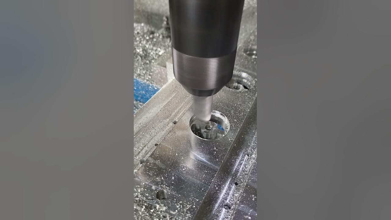 Circular pocket milling. CNC - YouTube