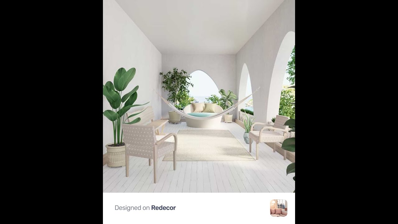 #Redecor game Ideally design Backyard - YouTube