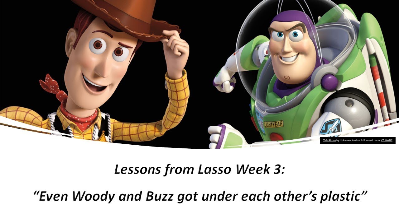 "Even Woody and Buzz got under each other's plastic"" - Life Lessons ...