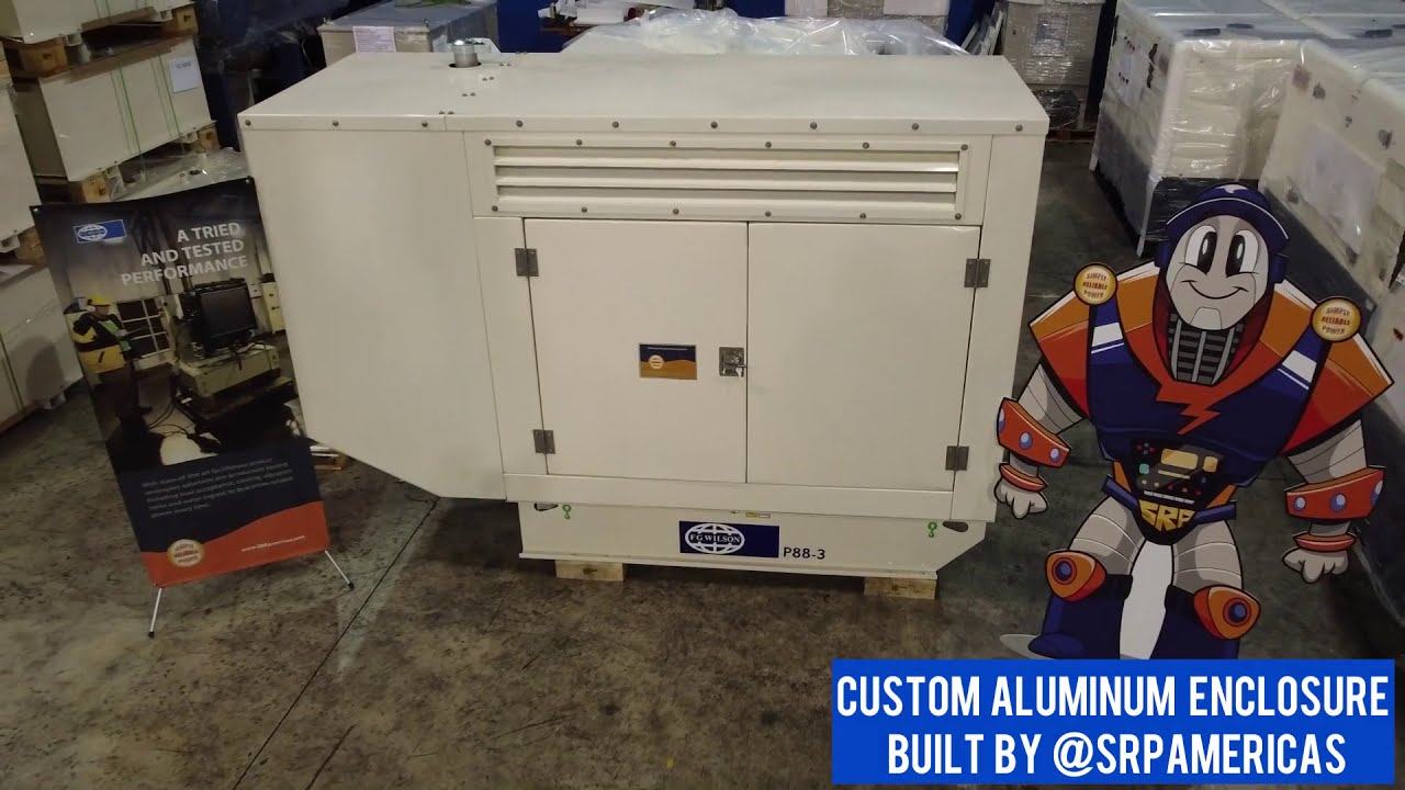 Custom Aluminum Sound Attenuated Enclosure Built By @Simply Reliable ...