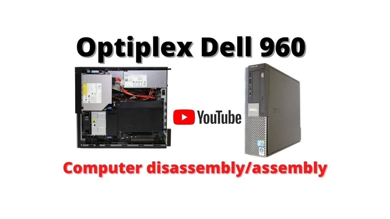 Disassembling DELL 960 - YouTube