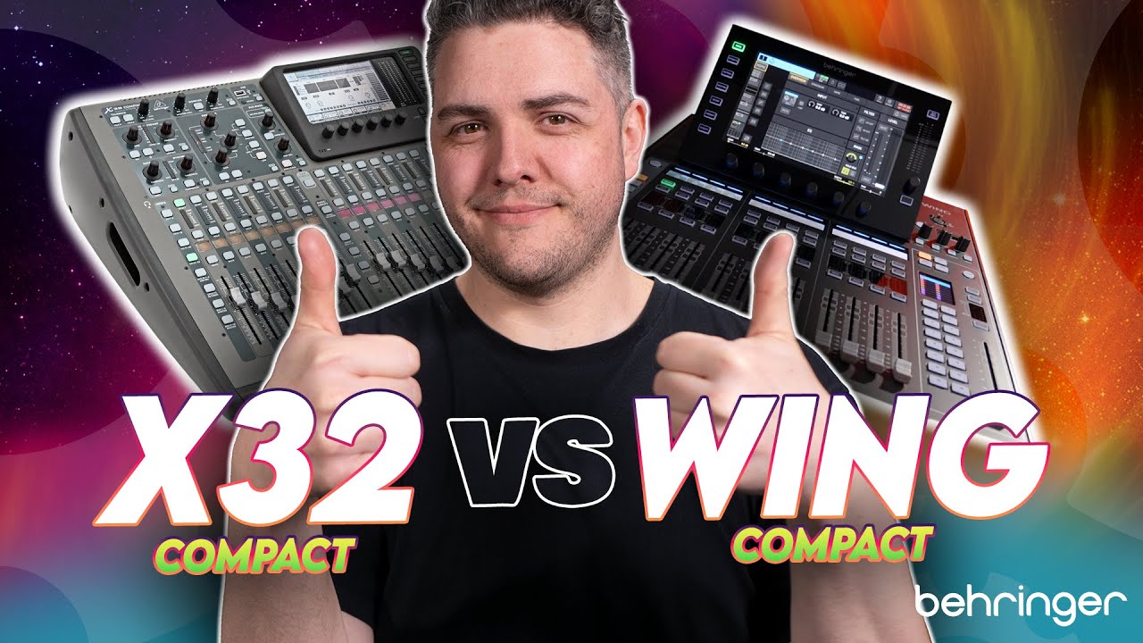 Behringer X32 COMPACT vs WING COMPACT! Which digital mixer is right for ...