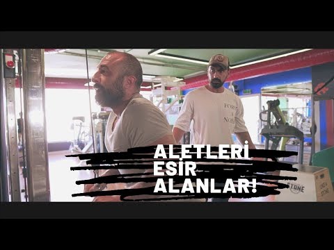Spor Salonlarında Aletleri Esir Alan İlginç Tipler !
