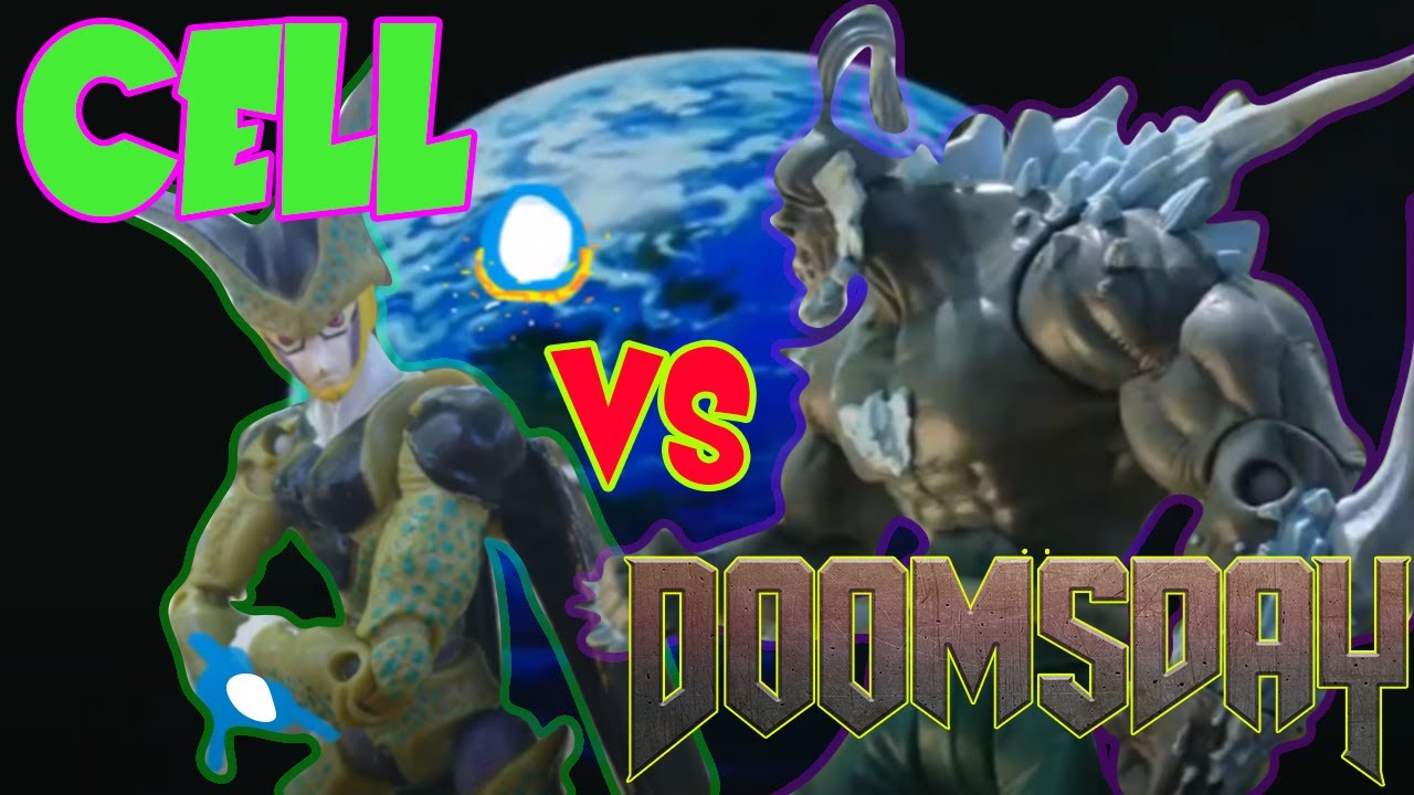 Doomsday vs Cell (stop-motion) [DC vs Dragon Ball] - YouTube