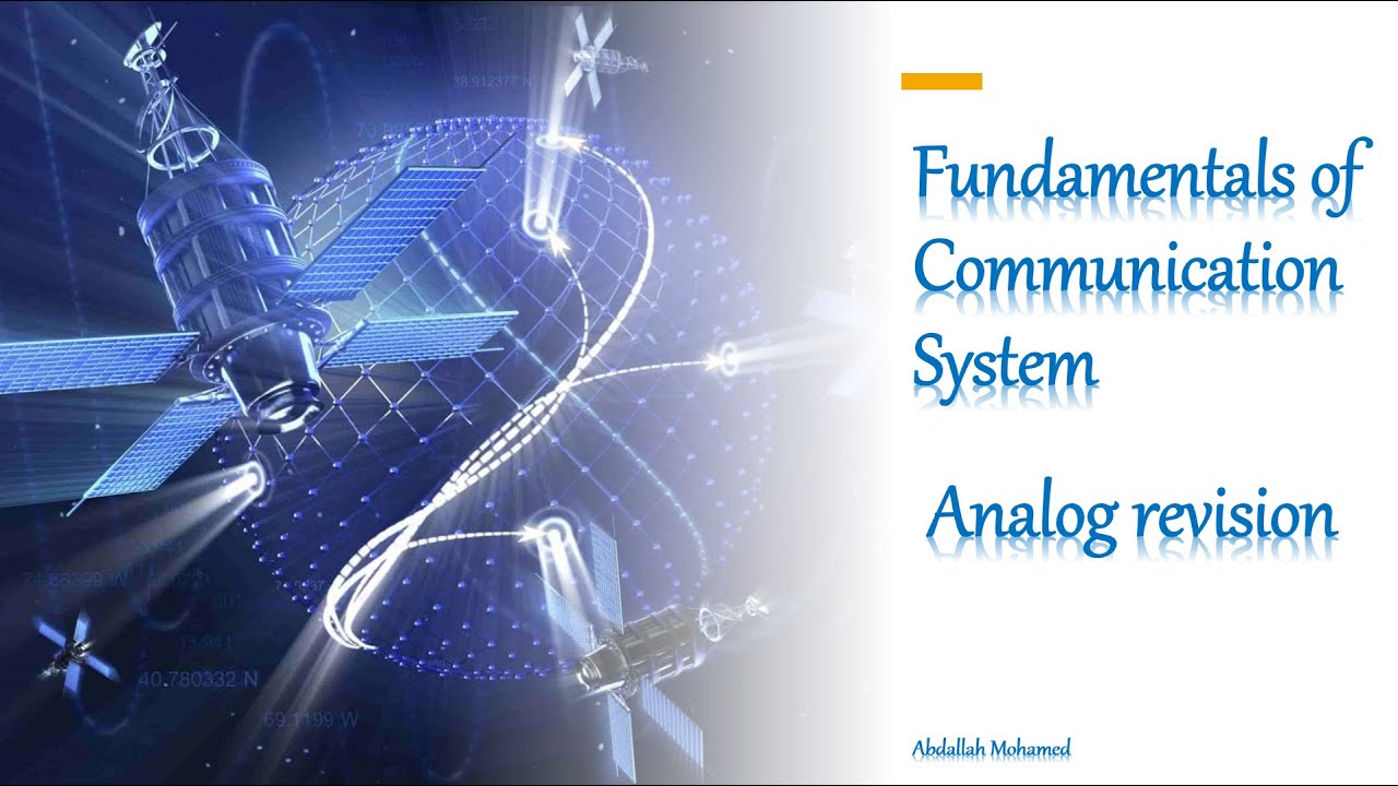Analog carrier analog data "revision" - YouTube