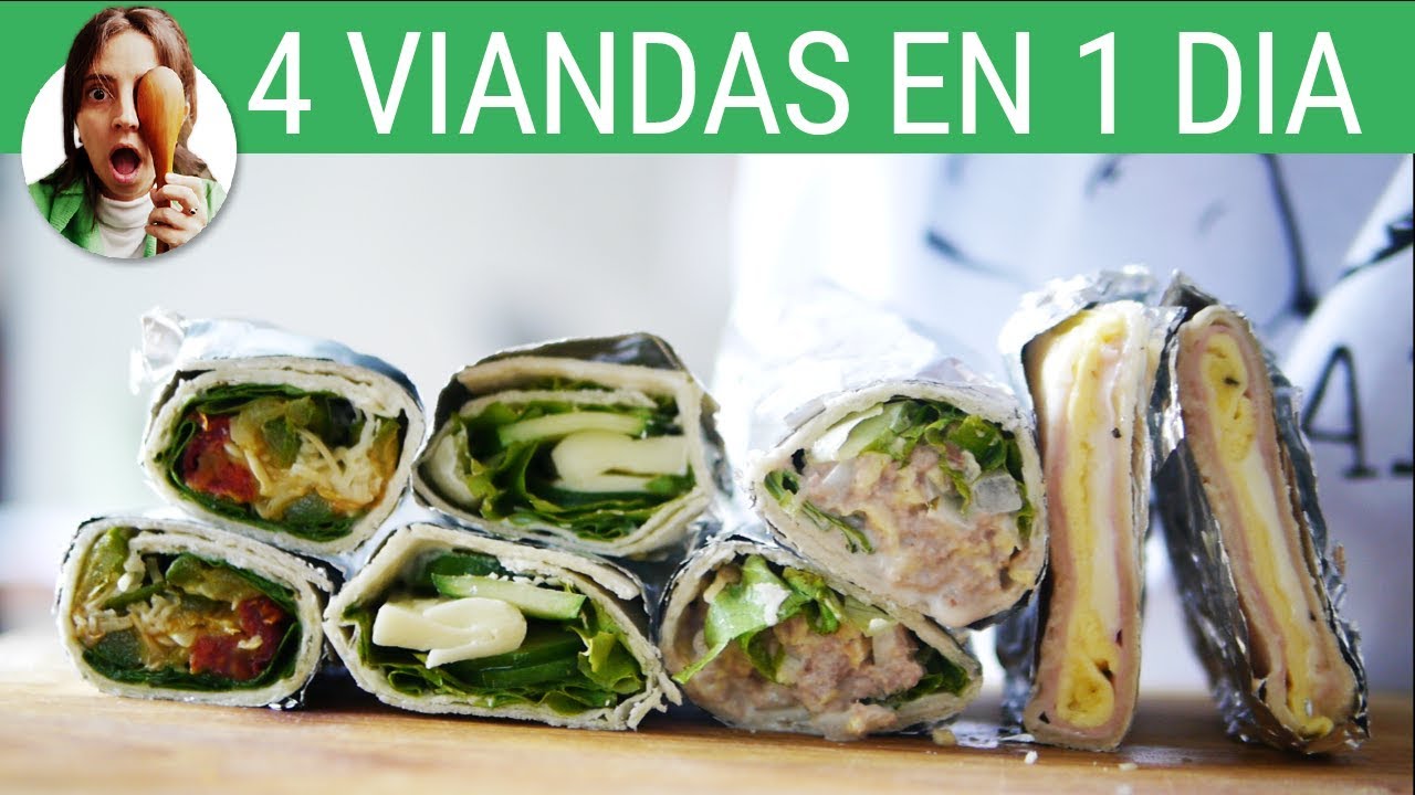 4 VIANDAS SALUDABLES Y FÁCILES PARA LLEVAR AL TRABAJO! - #1000PREP ...
