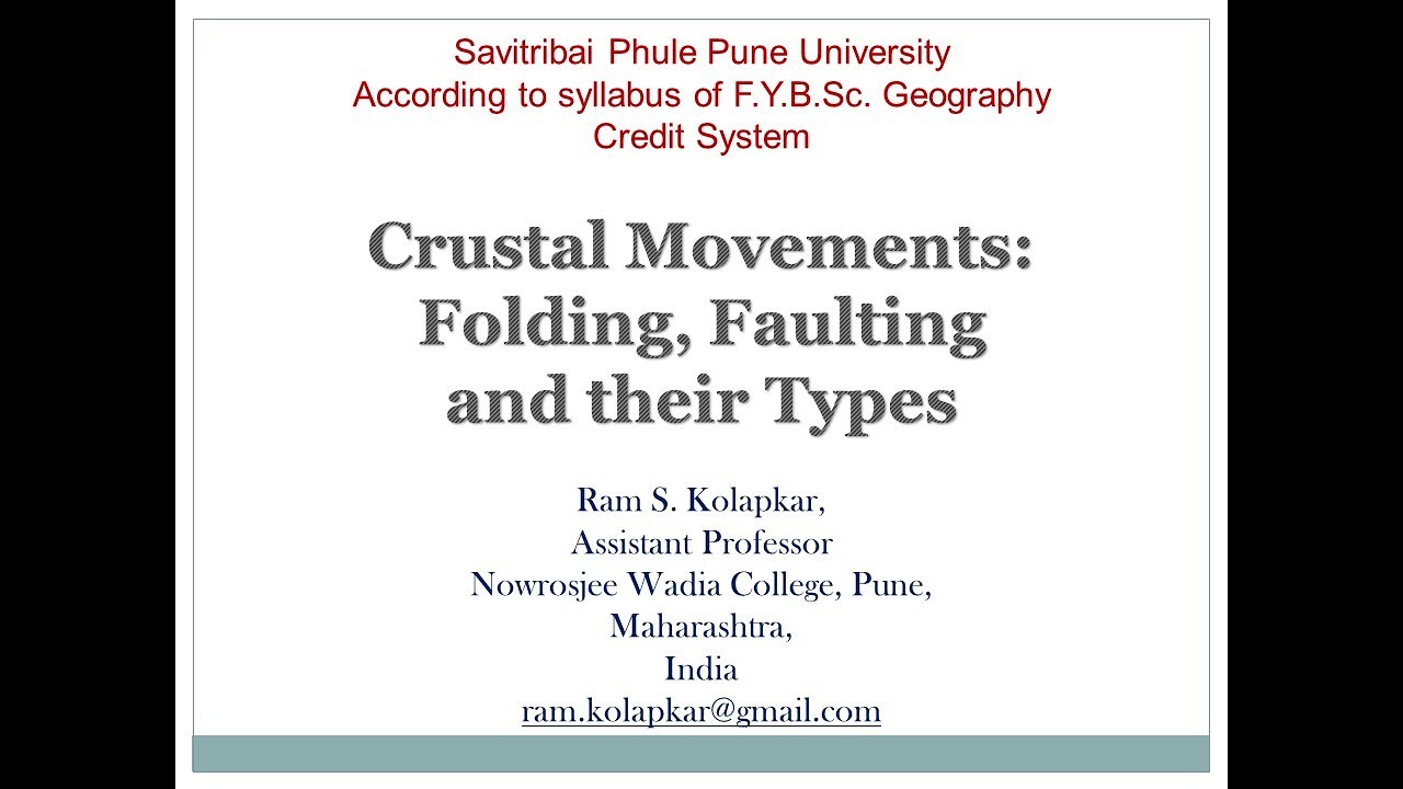 Crustal Movements - YouTube