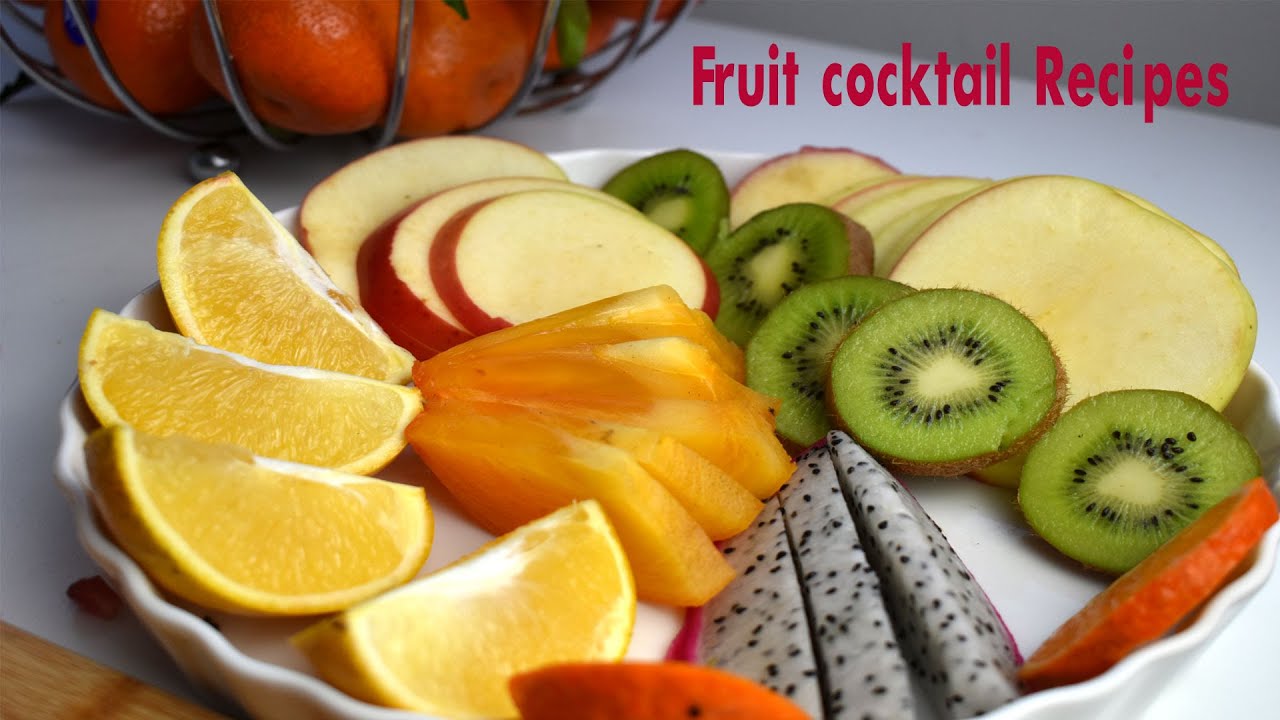 Fruit cocktail Recipes - YouTube