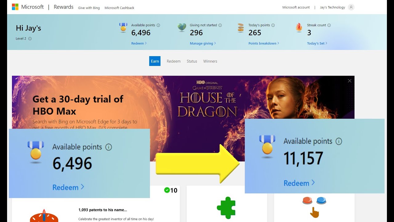 Earn more microsoft rewards points with this extension - YouTube
