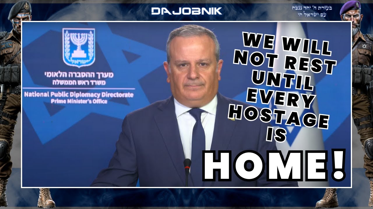 Israel’s Determination Amid Ongoing War David Mencer’s Urgent Briefing ...