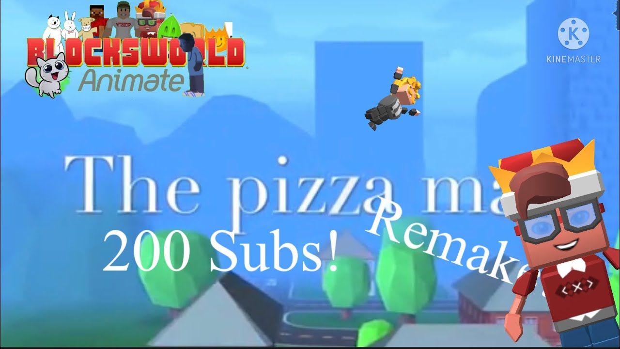 The Pizza Delivery Remake | Blocksworld (200 Subs Special) - YouTube