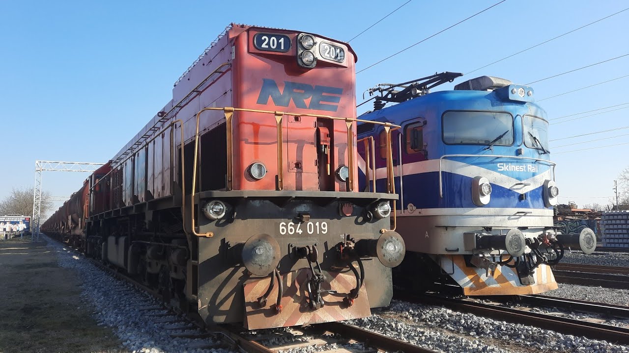 EMD G26C RCCC NRE 2062 201 (664 019) and old Goša Zaes-z on last ride ...