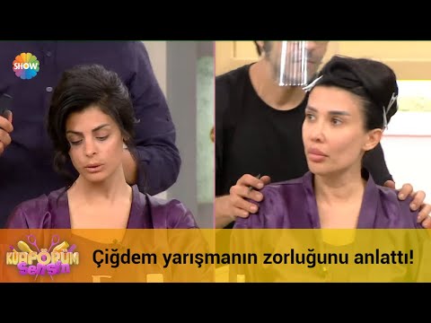 Çiğdem yarışmanın ne kadar zorlu geçtiğini anlattı!