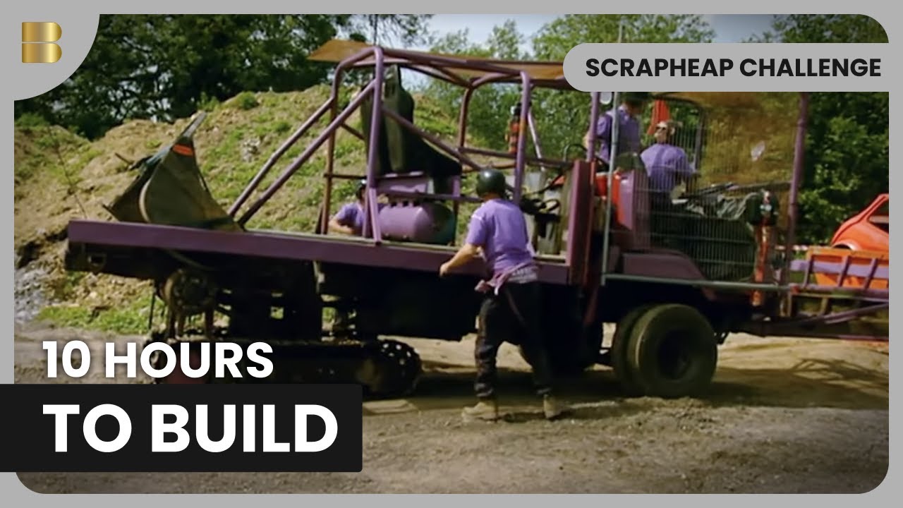 Bulldozer Wars: Tracks vs. Wheels Showdown | Scrapheap Challenge - YouTube