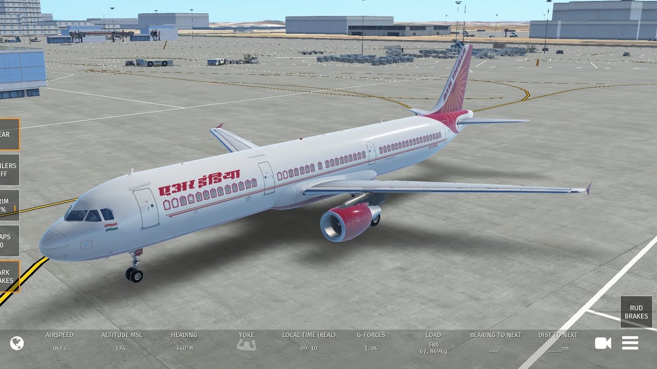 air india takeoff - infinite flight gameplay - YouTube