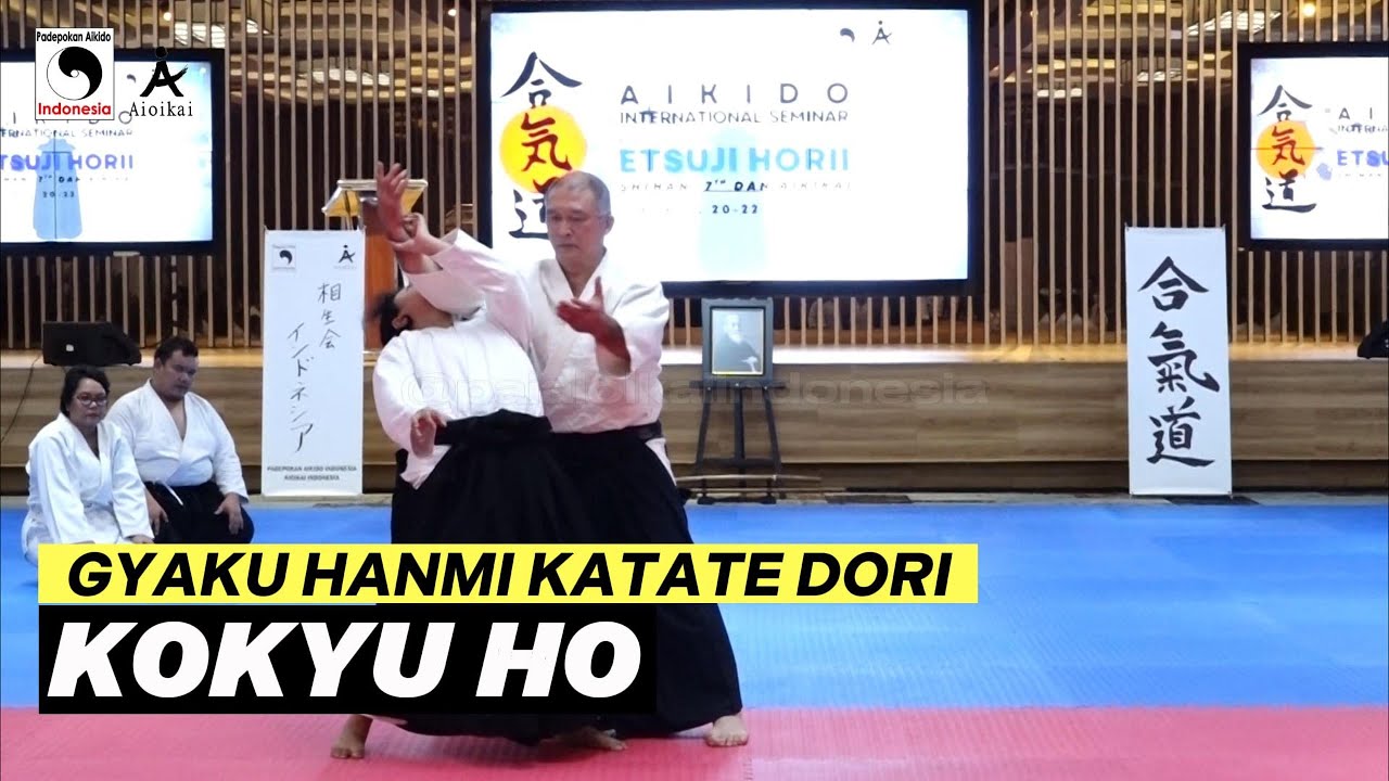 Etsuji Horii Shihan (7th DAN Aikikai) Jakarta Seminar 2023 - Tachi Waza ...