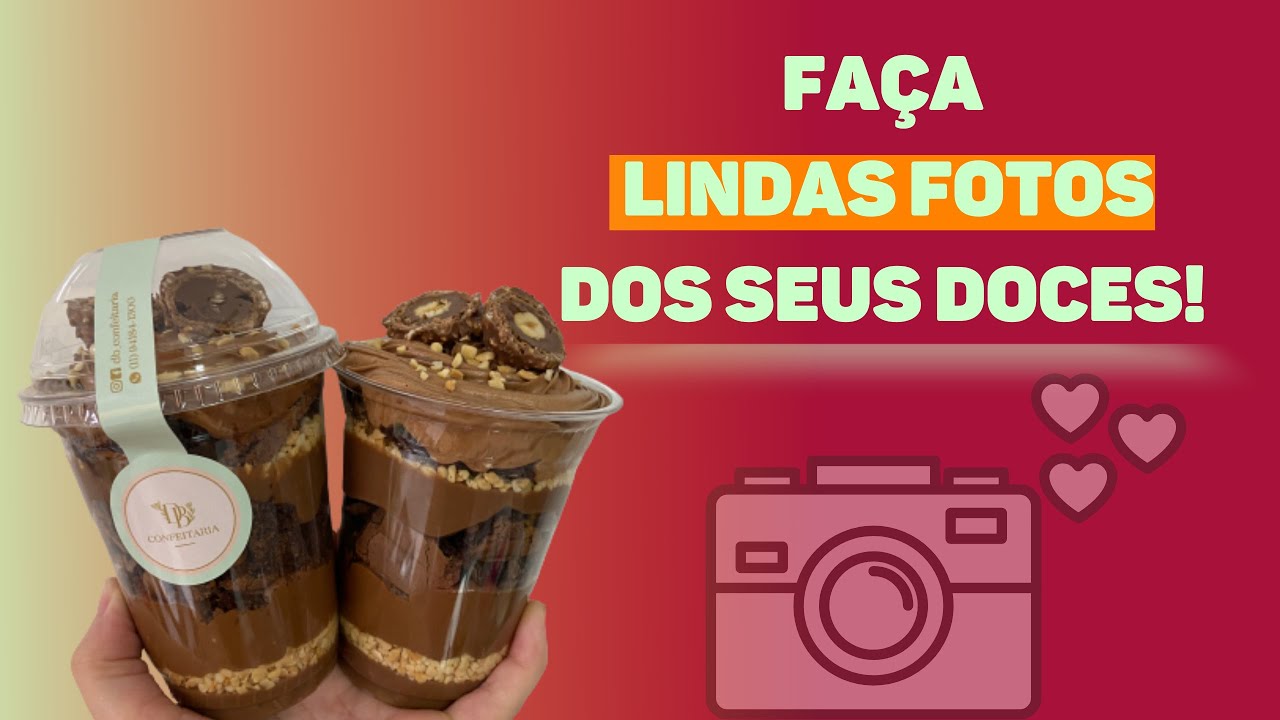 COMO FAZER BOAS FOTOS DE DOCES? - YouTube