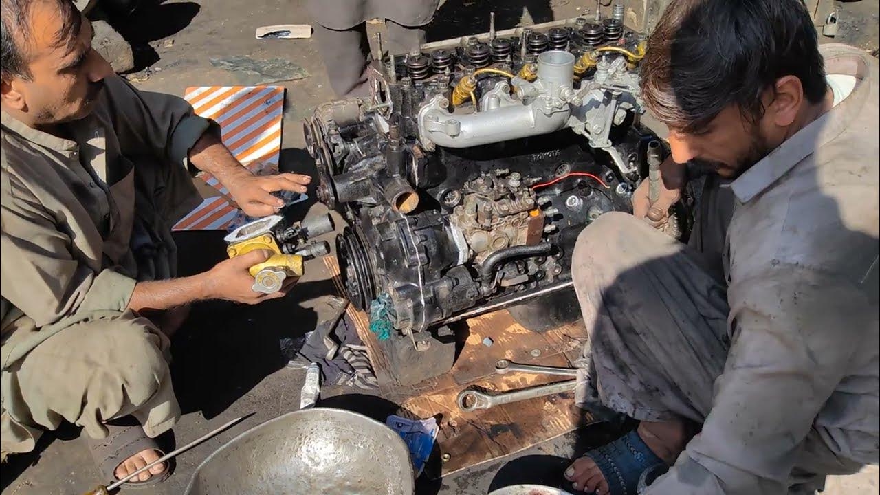 how to jeep engine work , diesel engine work - YouTube