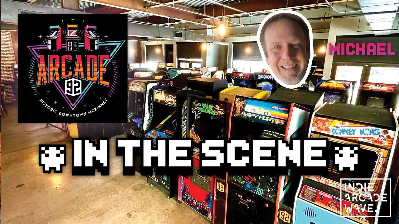 Arcade 92 Owner Michael, Flower Mound and McKinney Texas | Ep 138 - YouTube