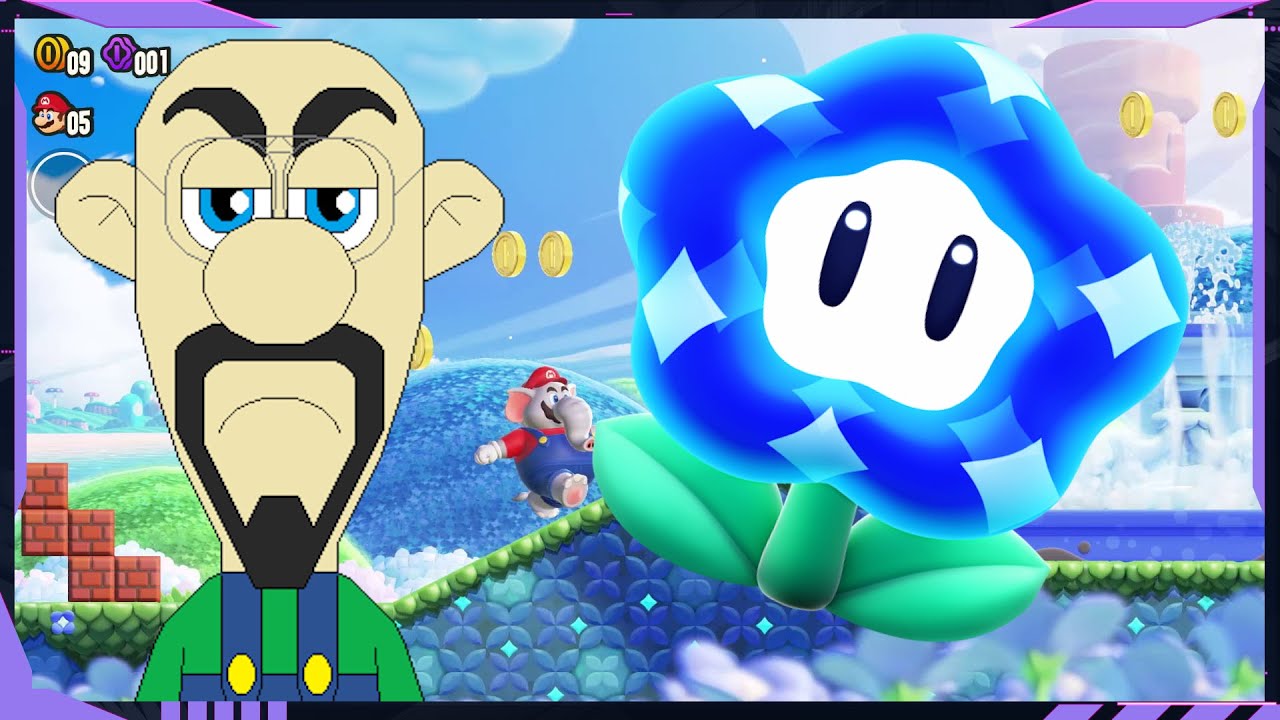 Luigi and the quest for Blue Meth (Super Mario Wonder) - YouTube