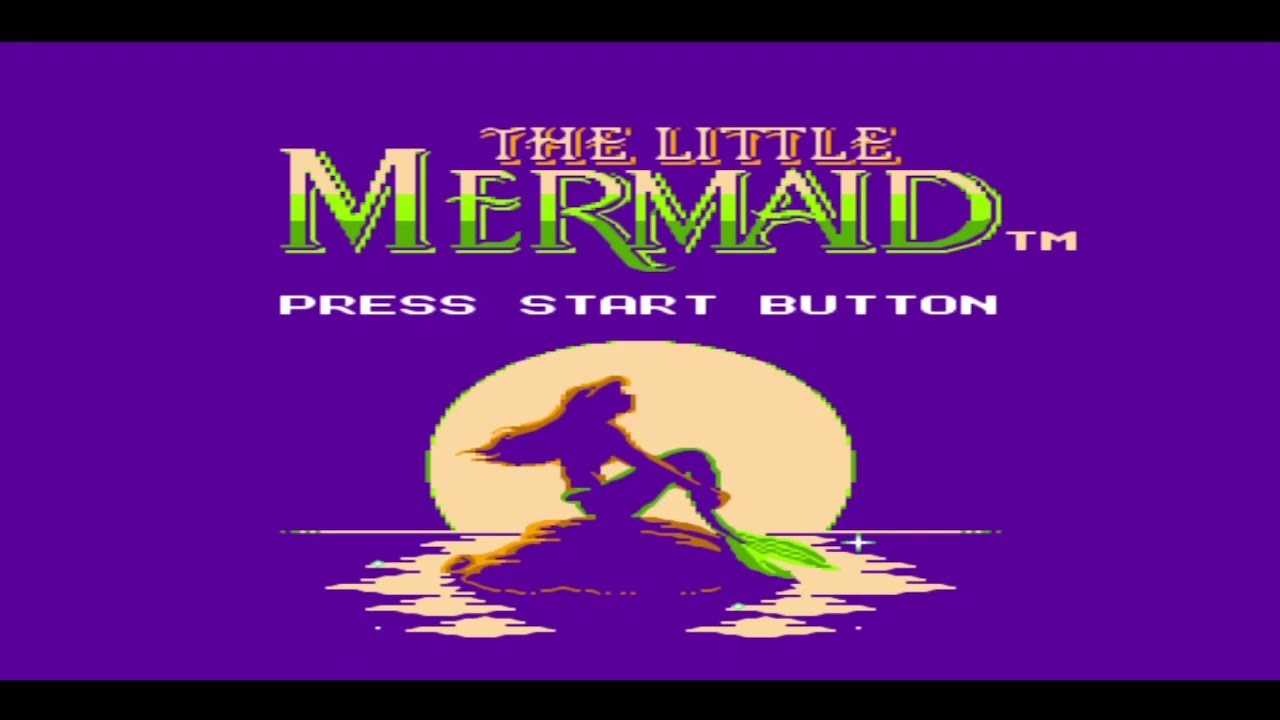 Ariel’s Underwater Quest! 🧜‍♀️ | The Little Mermaid NES (1991 ...