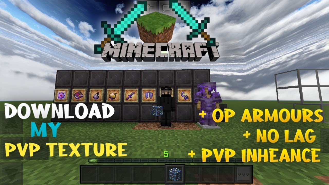 How to Download My PVP TEXTURE PACK || Minecraft Java+Pe+Bedrock ...
