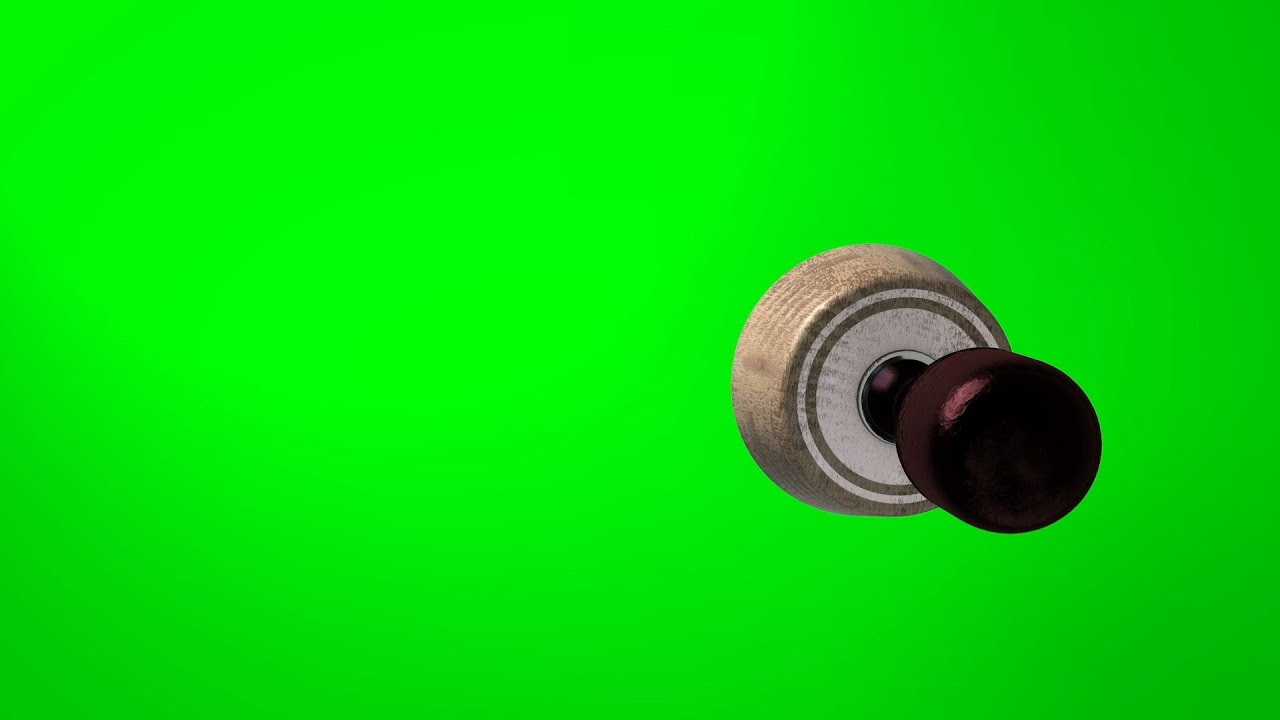 Stamp Round Green Screen Stock Video - YouTube