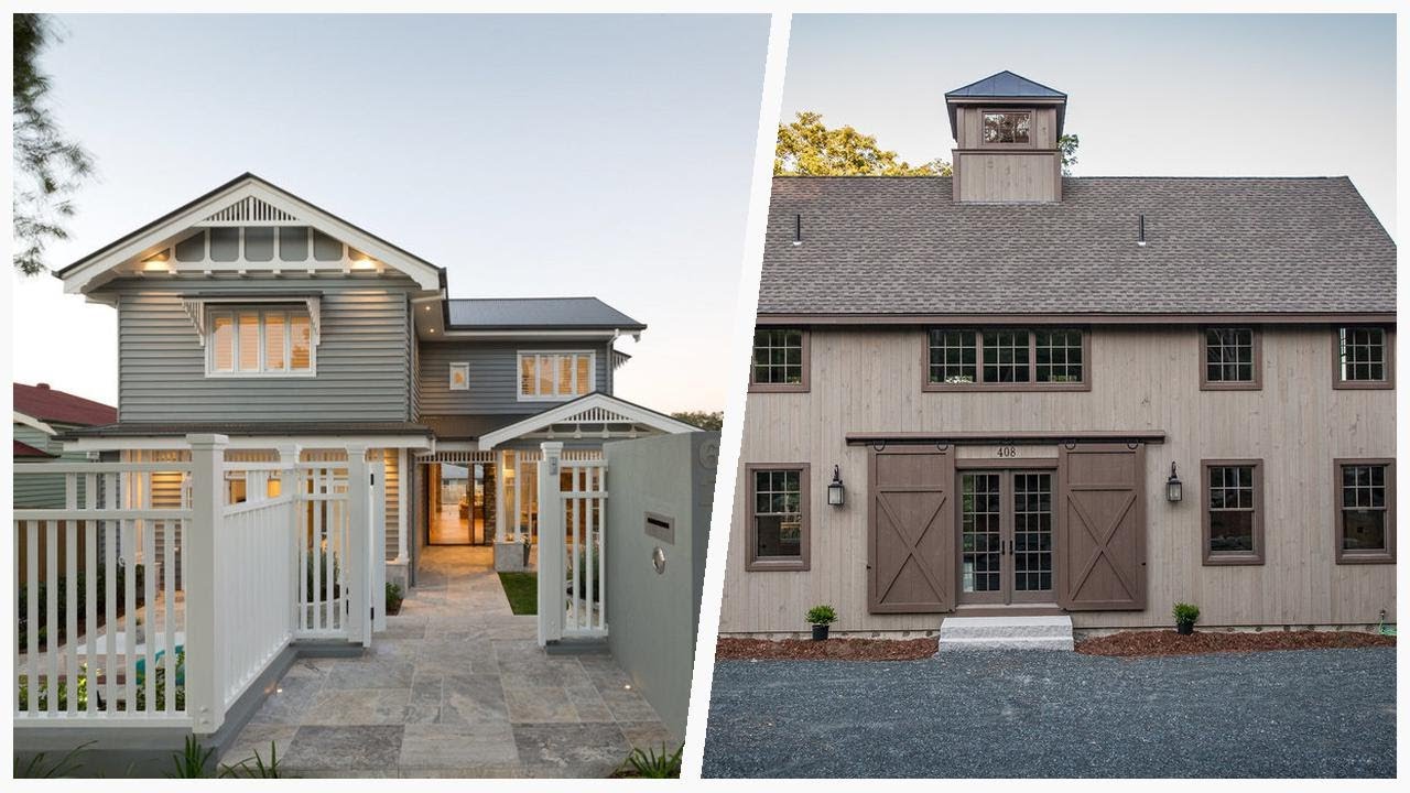 75 Mid-sized Exterior Home Design Ideas You'll Love ⭐️ - YouTube