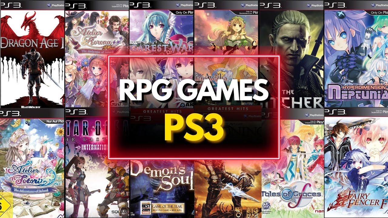TOP 45 BEST PS3 RPG GAMES YOU NEED TO PLAY | BEST PS3 GAMES - YouTube