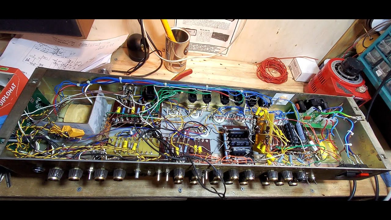 Marshall TSL 100 Disaster Chassis Let's Strip Out All the Components ...