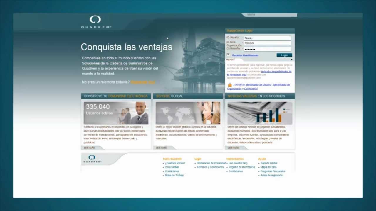 Conozca las plataformas electrónicas de Quadrem-Ariba - YouTube